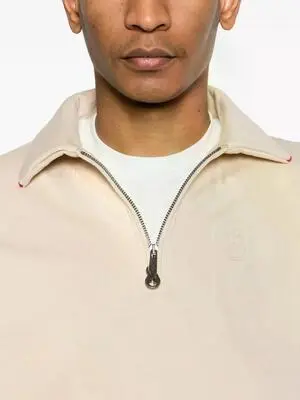 VISION OF SUPER Zip-up Collared Polo Shirt