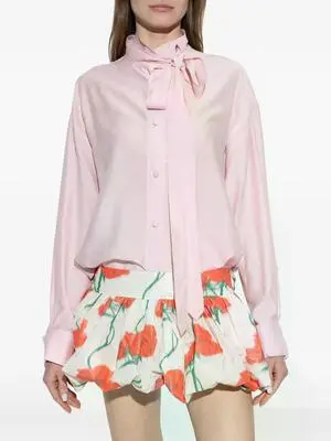Kenzo Tie-neck Shirt - Pink