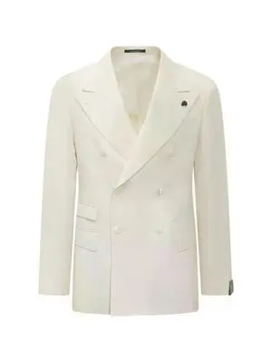 GABRIELE PASINI Double-breasted Flap Jacket - Neutrals