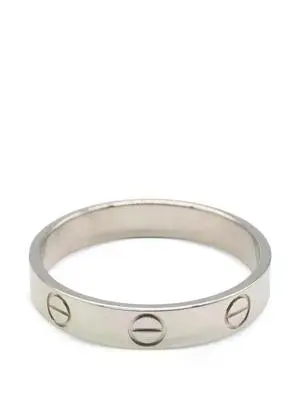 Cartier 2010s Love Ring Silver