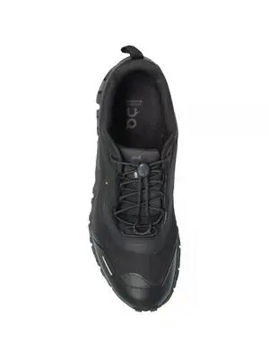 On Waterproof Lace-up Sneakers - Black