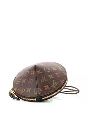 LOUIS VUITTON Toupie Handbag Monogram Canvas - Brown