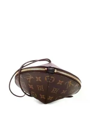 LOUIS VUITTON Toupie Handbag Monogram Canvas - Brown