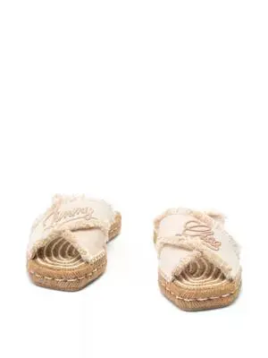 JIMMY CHOO Square Toe Sandals