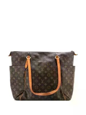 LOUIS VUITTON Totally Handbag Monogram Canvas Gm Shoulder Bag - Brown