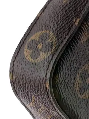 LOUIS VUITTON Felicie Pochette Monogram Canvas Crossbody Bag - Brown