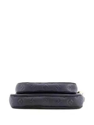 LOUIS VUITTON Multi Pochette Accessoires Monogram Empreinte Giant Crossbody Bag - Black