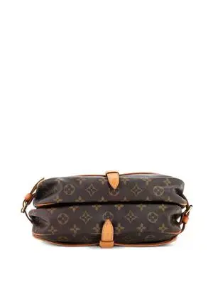 LOUIS VUITTON Saumur Handbag Monogram Canvas 30 - Brown