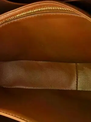 Celine Triomphe Coated Canvas Medium Shoulder Bag - Brown