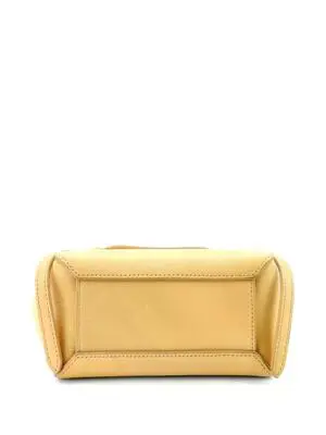 Celine Belt Bag Textured Leather Pico Shoulder Bag - Yellow