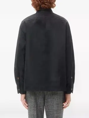 Valentino Garavani Vlogo Plaque Jacket - Black
