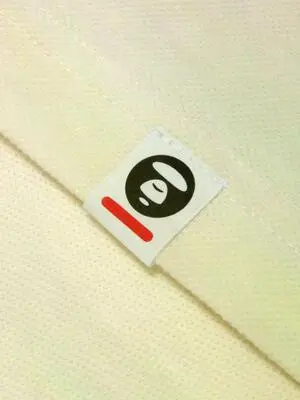 AAPE BY *A BATHING APE Logo-patch Polo Shirt - Neutrals