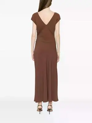 Imperial Belted Maxi Dress
