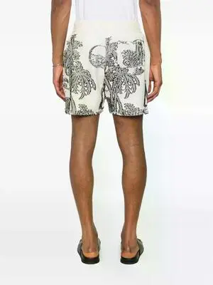 Maison Labiche Tree-embroidered Shorts