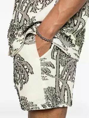 Maison Labiche Tree-embroidered Shorts