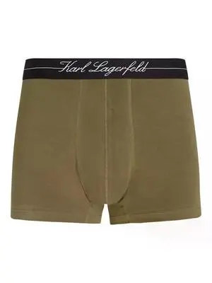 Karl Lagerfeld Hotel Karl Contrasting-waistband Boxers