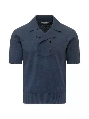 Men's Dolce & Gabbana Blue Polos