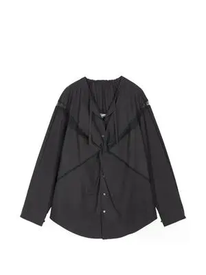 JNBY Draped Blouse - Black