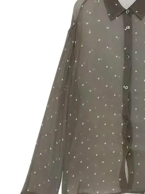 JNBY Polka-dot Shirt - Green