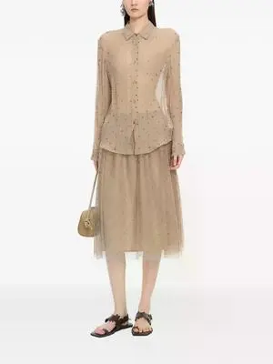JNBY Polka-dot Shirt - Neutrals