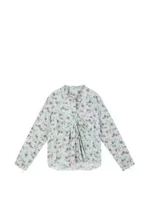 JNBY Floral-print Blouse - Green