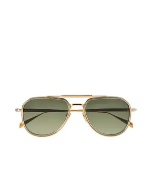 JACQUES MARIE MAGE Commander Aviator-style Sunglasses - Gold
