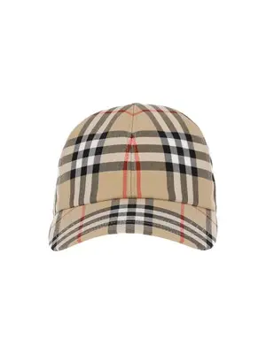 Burberry Check Baseball Cap