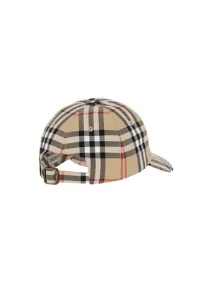 Burberry Check Baseball Cap