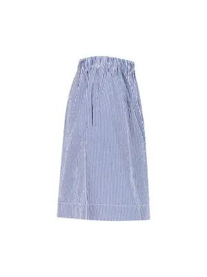 MC2 SAINT BARTH Striped Shorts - Blue