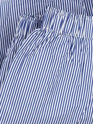 MC2 SAINT BARTH Striped Shorts - Blue