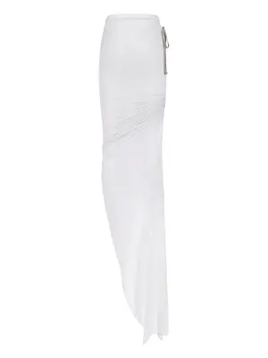 Rick Owens Draped Maxi Skirt - Gray
