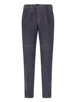 Incotex Cotton Trousers - Gray