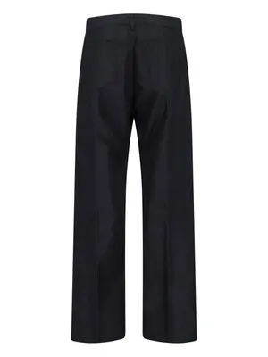 Rick Owens Straight Leg Jeans - Black