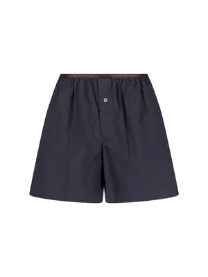 LEMAIRE Silk Blend Shorts