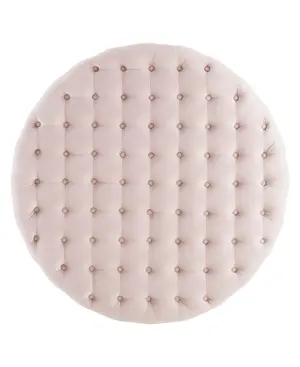 MODWAY Ensconce Tufted Performance Velvet Round Ottoman