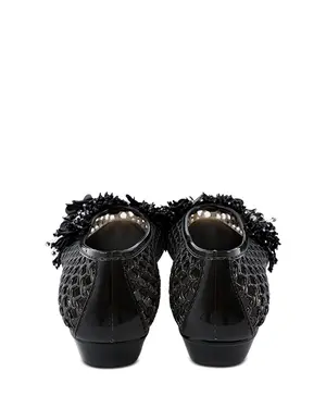 HEAVENLY JELLY Glam Sequin Flower Jelly Shoes
