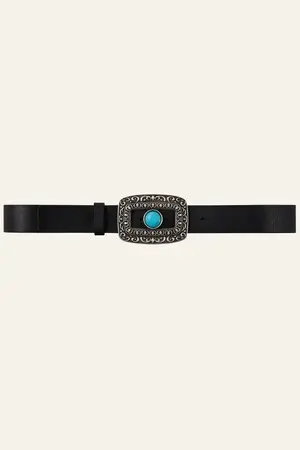 Ba&sh Boni Leather Belt - Black