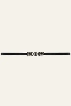 Ba&sh Bara Leather Belt - Black