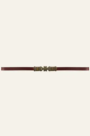 Ba&sh Bara Leather Belt - Natural