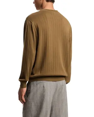Emporio Armani Cotton Blend Pullover Sweater