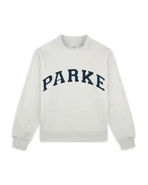 PARKE Varsity Mock Neck Sweatshirt