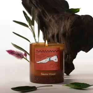 BOY SMELLS Sauna Wood Standard Candle, 8.5 Oz