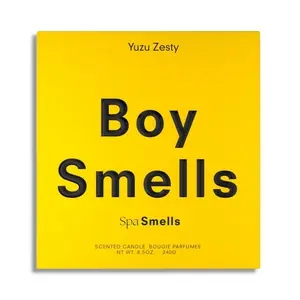BOY SMELLS Yuzu Zesty Standard Candle, 8.5 Oz