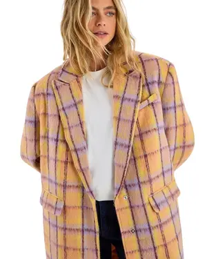 Nasty Gal Single-breasted Tailored Coat