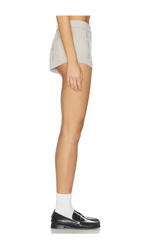 Lioness Housewife Knit Short - Ash Cable