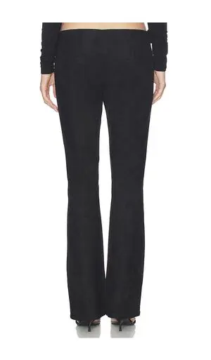 Lioness Low Waisted Slim Pant - Noir