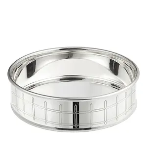 Christofle Graphik Silverplated Bottle Coaster - Silver