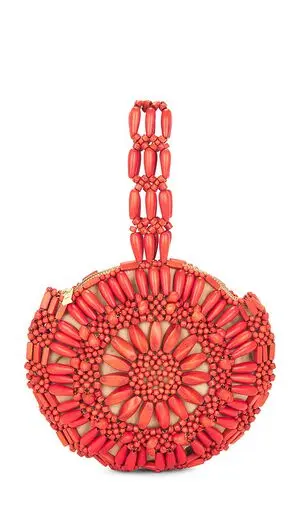 ARANAZ Flordeliza Clutch - Rust