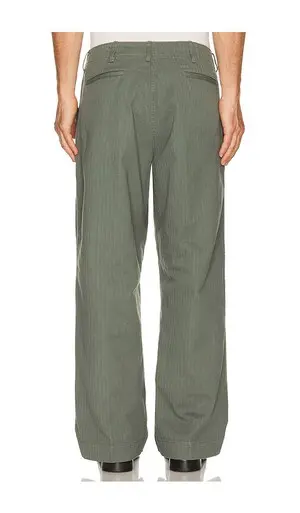 BEAMS Herringbone Mil Trousers