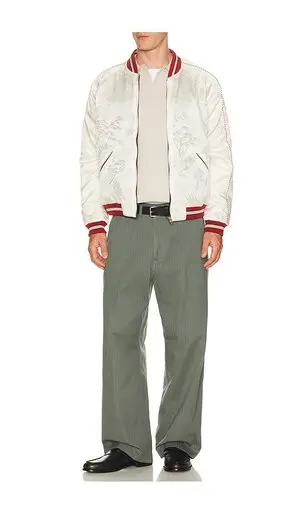 BEAMS Herringbone Mil Trousers